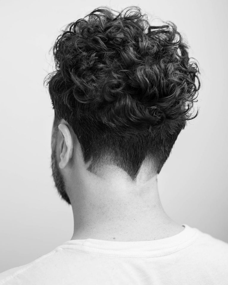 Latest 2018 Popular Neckline Hair Design - Men's Hairstyles & Haircuts 2019