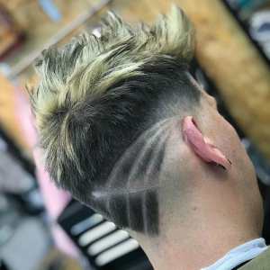 Latest 2018 Popular Neckline Hair Design - Men's Hairstyles & Haircuts 2019