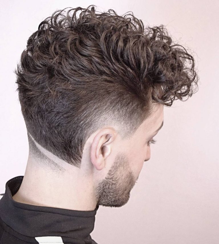 Latest 2018 Popular Neckline Hair Design - Men's Hairstyles & Haircuts 2019